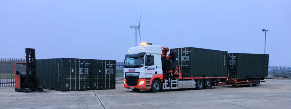 24/7 Shipping Container Storage | A140 Self Storage Warehouse