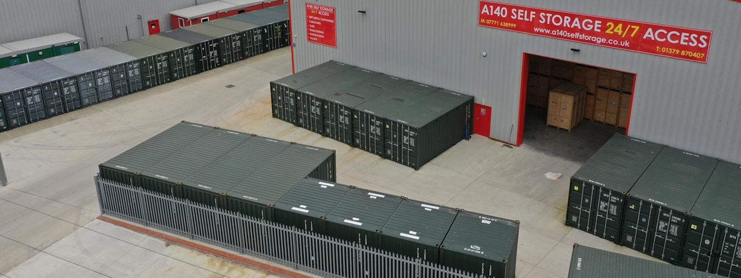 Book Storage Online | A140 Self Storage Warehouse