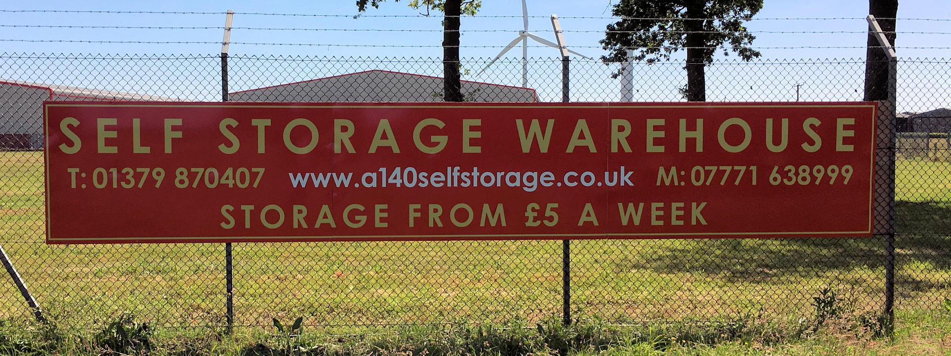 A140 Self Storage Warehouse | Norfolk self storage | Suffolk Self Storage